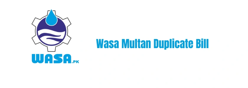Wasa Multan Duplicate Bill